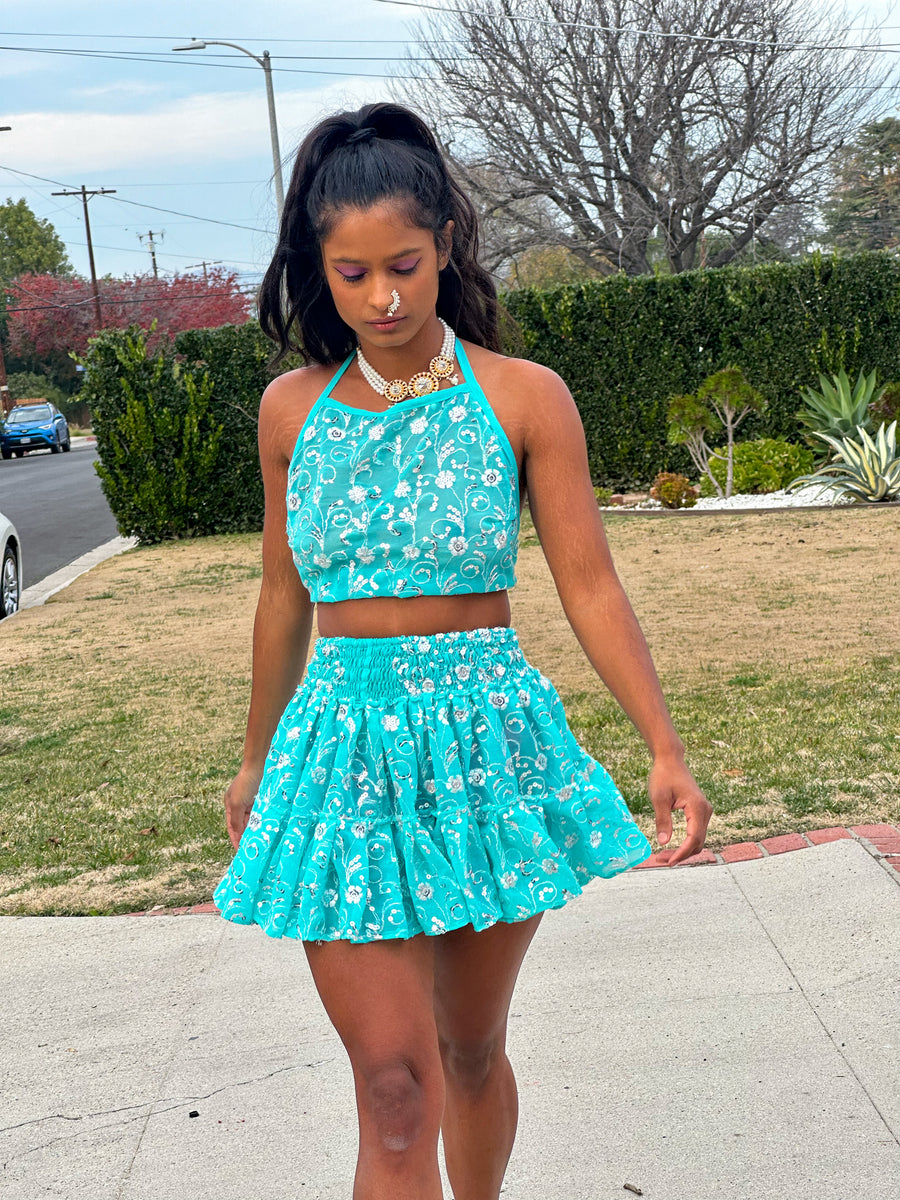 Dream Girl Micro Mini Skirt Set – Namaslay Collective