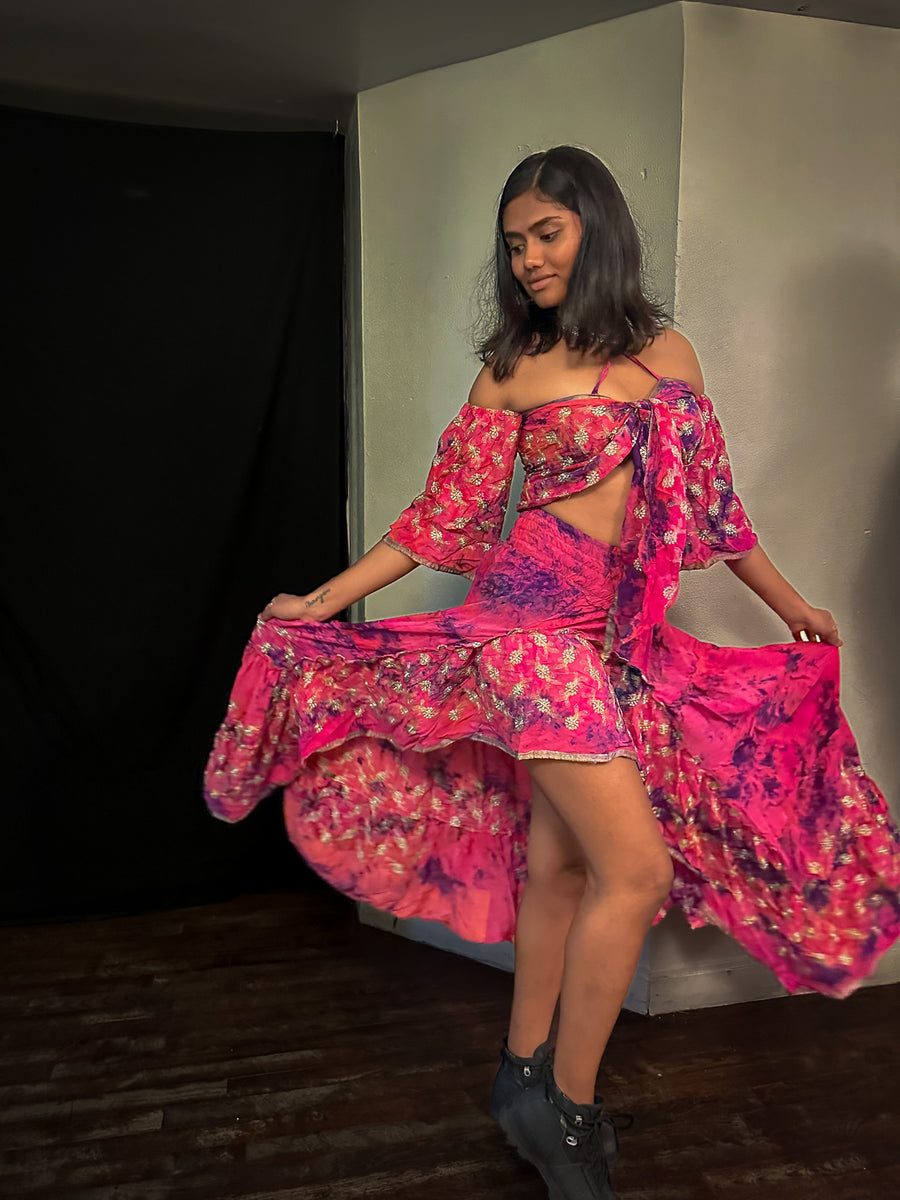 Pink Dahlia Goddess Set – Namaslay Collective